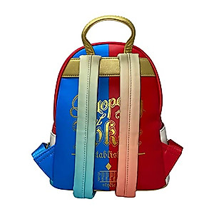Loungefly Suicide Squad Harley Quinn Cosplay Womens Double Strap Shoulder Bag Purse