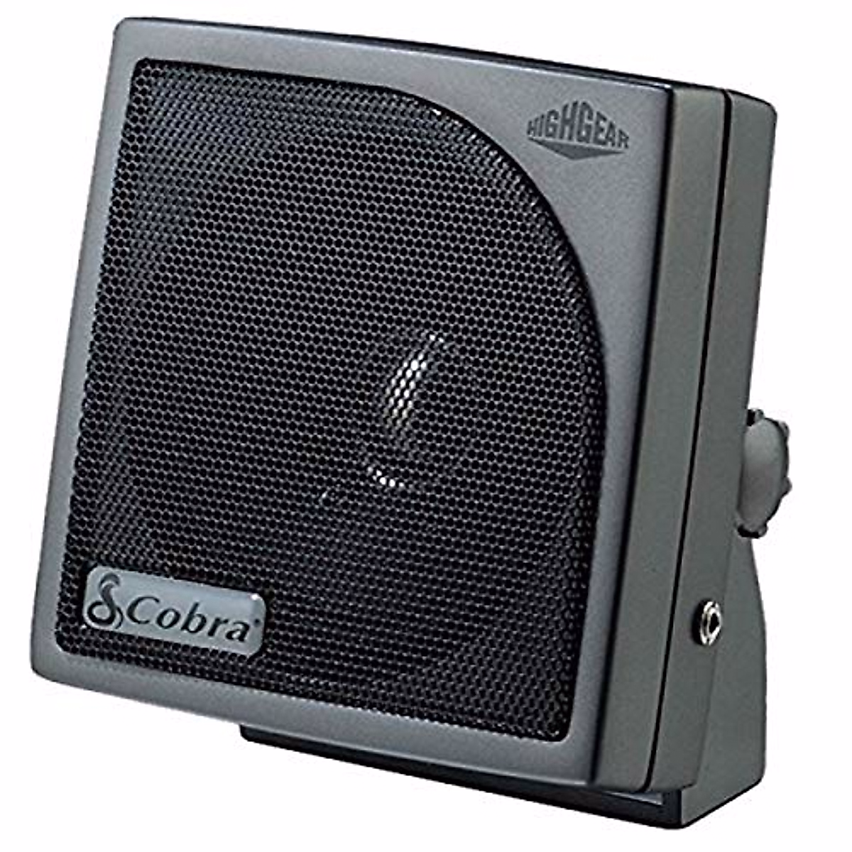 Cobra HG S100 - Dynamic External CB Speaker, Sound, Rugged Design , Black