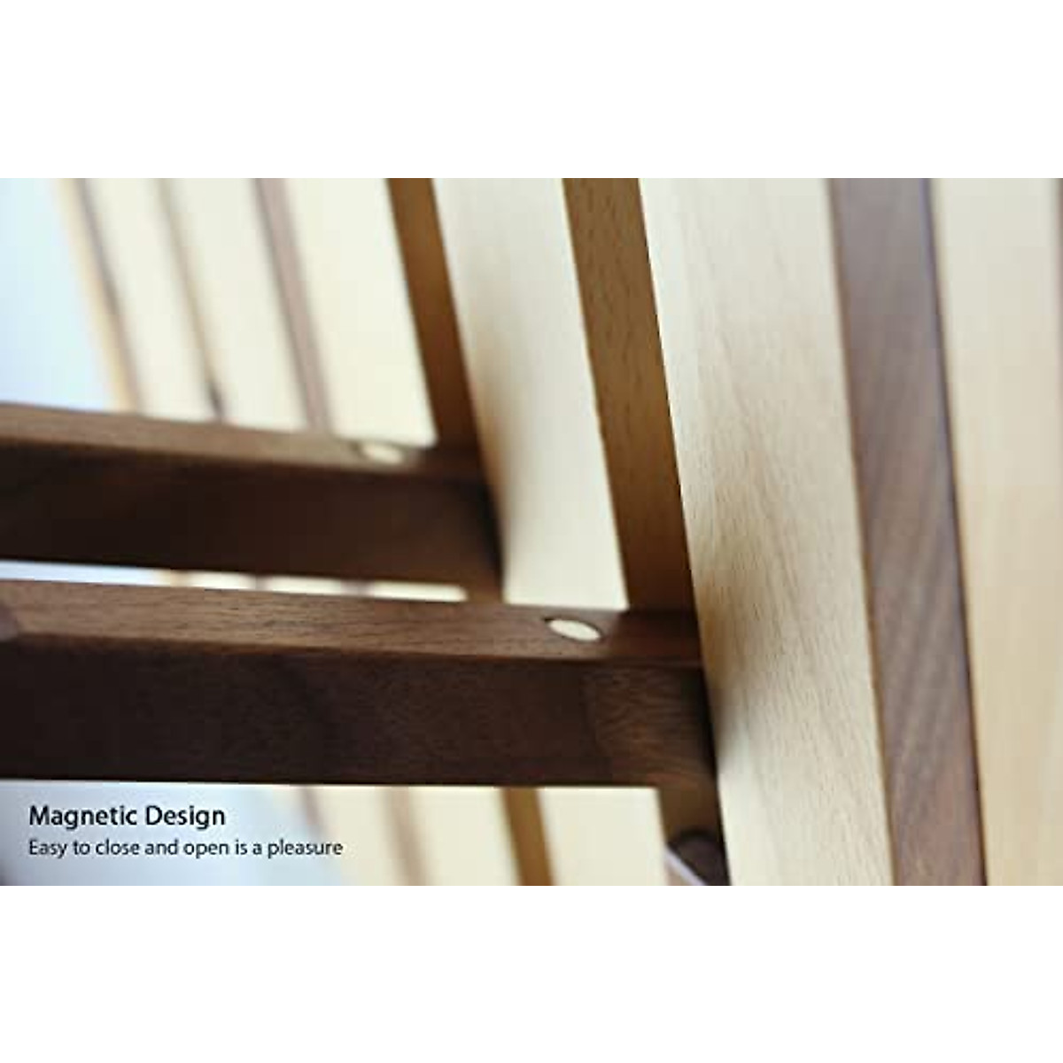 GOGREEBELL Natural Wood Wall Mounted Piano Coat Rack| Coat Rack Wall Mount| Flip Down Wall Hook Rack 12 Hooks| Entryway Wall Art Hook,Made of Beech and Black Walnut