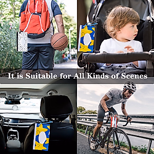 7 Pack Baby Wipes Dispenser, Portable Baby Diaper Wipe Holders, Refillable Wipes Containers, Reusable Travel Wet Pouch