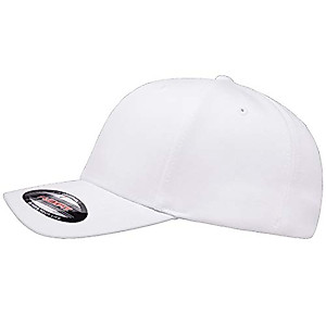1968 1969 Ford Torino Hardtop Outline Design Flexfit 6277 Athletic Baseball Fitted Hat Cap White S/M