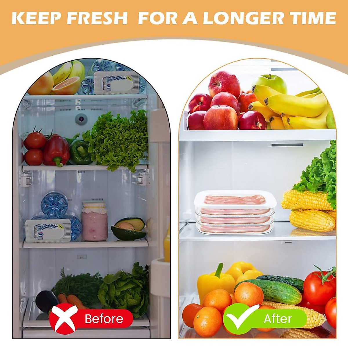 Deli Meat Container for Fridge,Airtight Bacon Lunch Meat Container for Refrigerator, 18.6oz Meal Prep Containers with 50pcs Baking Paper,Stackable Food Storage Boxes with Lid