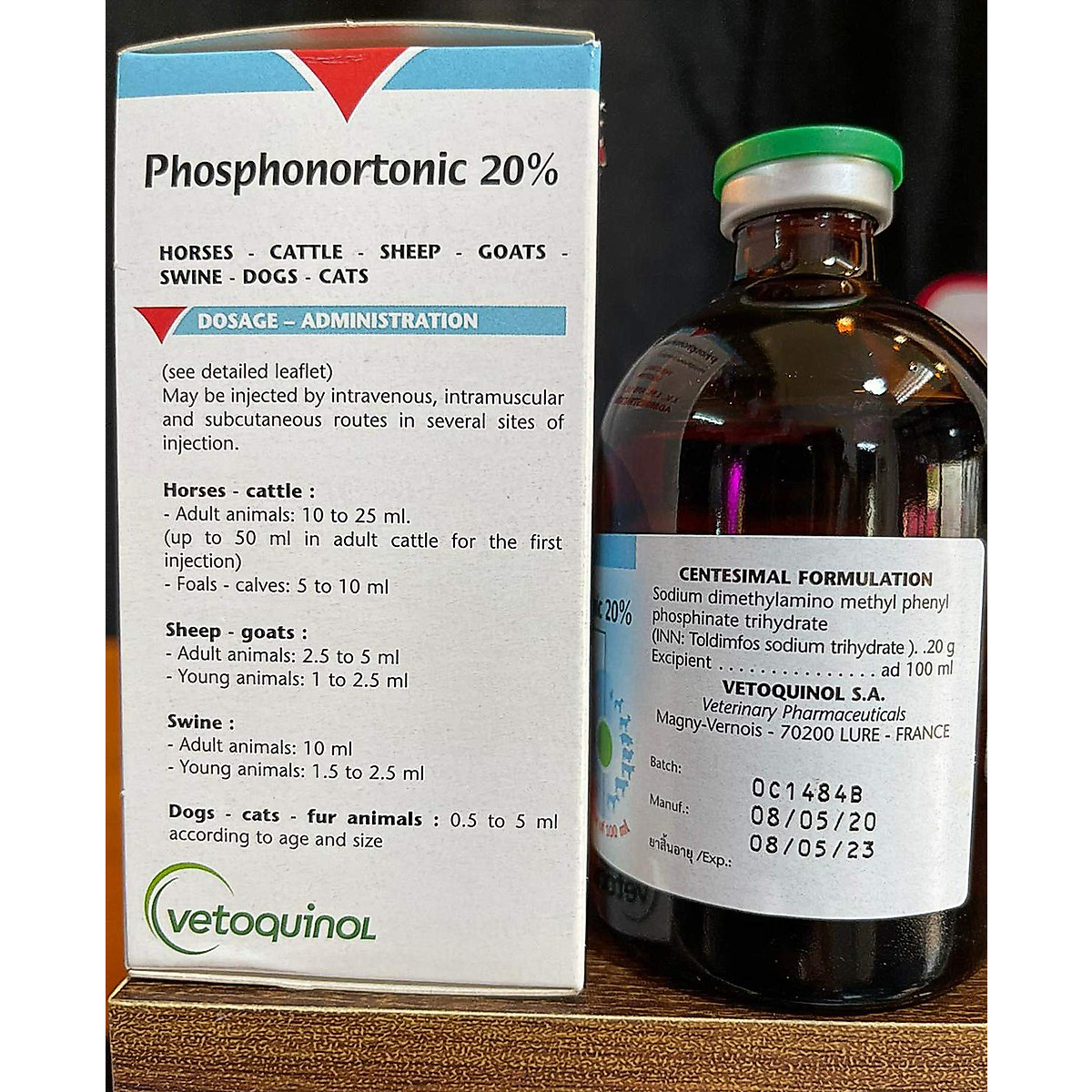 PHOTONIC20% 100 ML. BEST PET Vitamins Mineral Multi Vitamin Supplement Electrolytes Help Restore Urgently Animal Pet Care Nourish Blood Body Immunity Healthy Dog Cat Horse Pig Cattle Rooster Booster