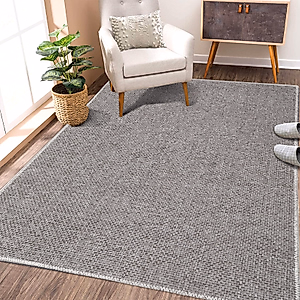 FairOnly Area Rug 8x10 Washable Rug Large Modern Solid Rug Neutral Rug Traditional Rug Solid Floor Cover Non-Shedding Rug Contemporary Rug Solid Casual Mat for Bedroom Living Room Farmhouse
