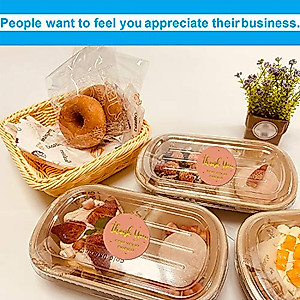 Thank You for Your Oder Stickers Roll, 1.5", Used for Your Products, Packages, Bags, Envelopes, Boxes, Cards, Letters... (1 Roll, 1000 Stickers)