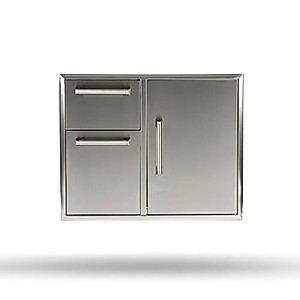 Coyote 31-Inch Access Door & Double Drawer Combo - CCD-2DC31