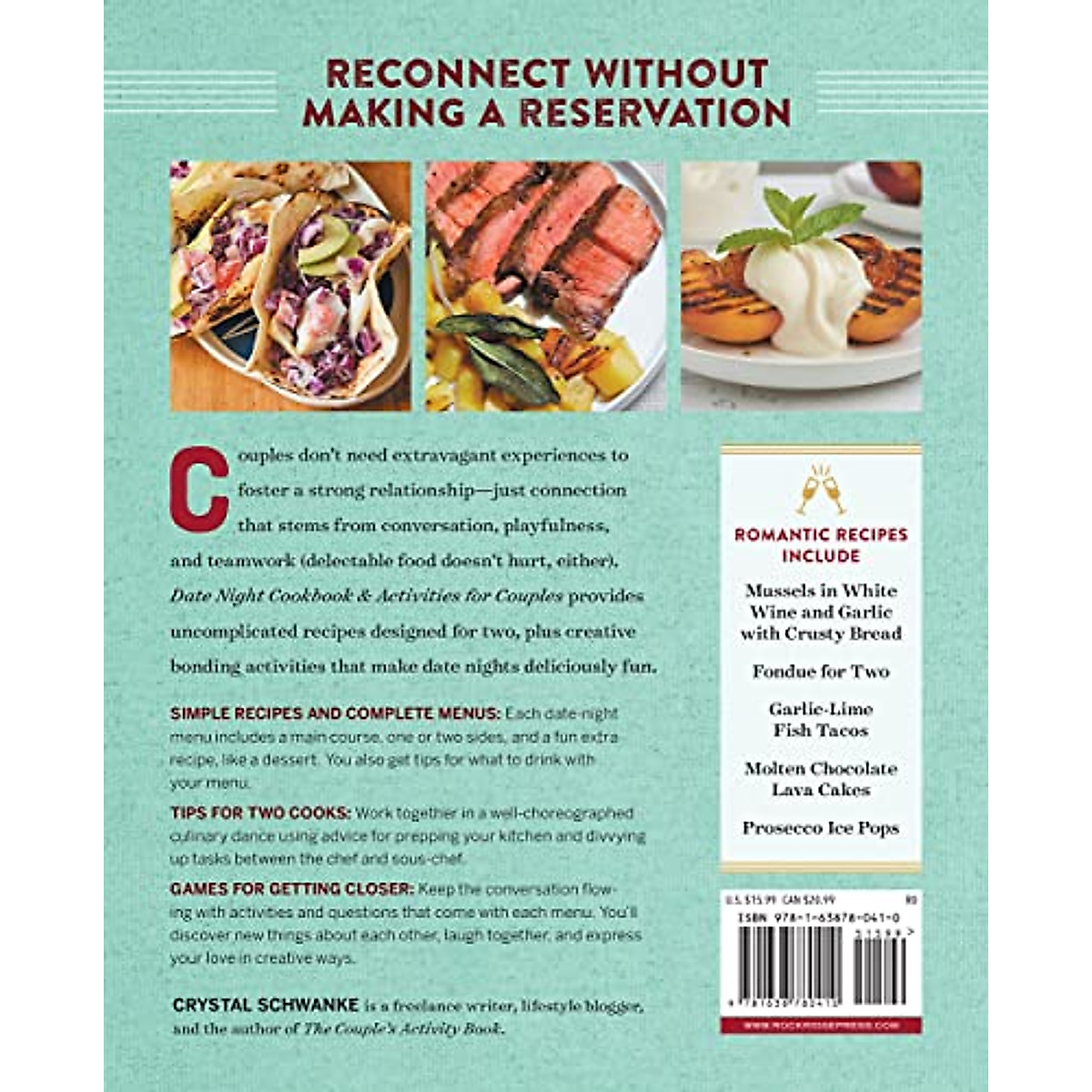 Date Night Cookbook and Activities for Couples: Recipes and Games for a Romantic Night In