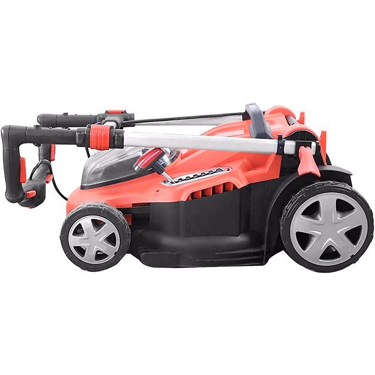 40V Lithium-Ion Electric Lawn Mowers Cordless Walk-Behind Lawn Mowers Electric Lawn Mowers with Bagging Machines, 7 Adjustable Cutting Heights