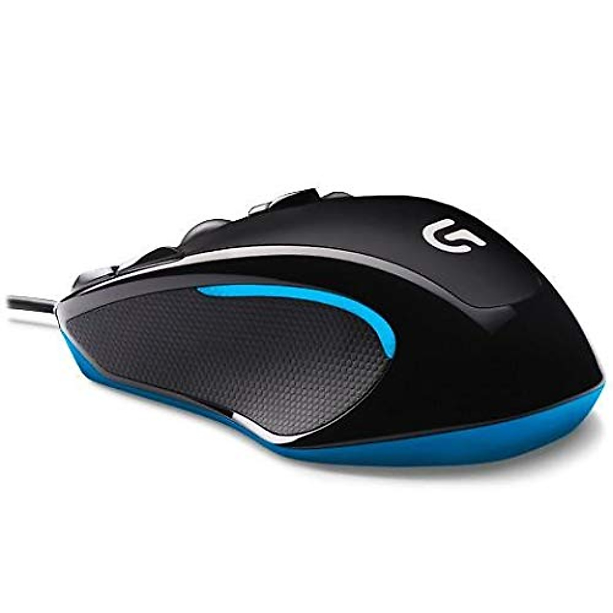 Logitech G300s Wired Gaming Mouse, 2,5K Sensor, 2,500 DPI, RGB, Lightweight, 9 Programmable Controls, On-Board Memory, Compatible with PC/Mac - Black