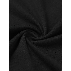 iiniim Muscle Tanks for Men Summer Sleeveless T Shirt Mock Turtleneck Undershirt Pullover Thermal Tops Black 3X-Large