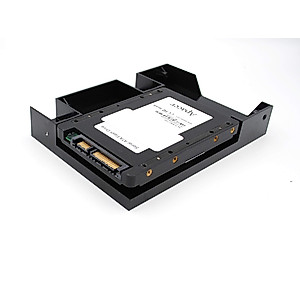 661914-001 2.5" to 3.5" SSD Adapter for 651314-001 SAS/ SATA Tray Caddy Compatible with G8/Gen9 Server