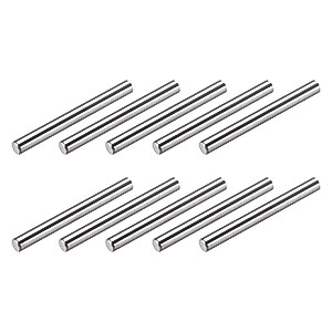 METALLIXITY Dowel Pin (5x45mm) 25Pcs, 304 Stainless Steel Shelf Support Pegs Pin Fastener Elements - for Metal Devices, Furniture Installation, Industrial, DIY