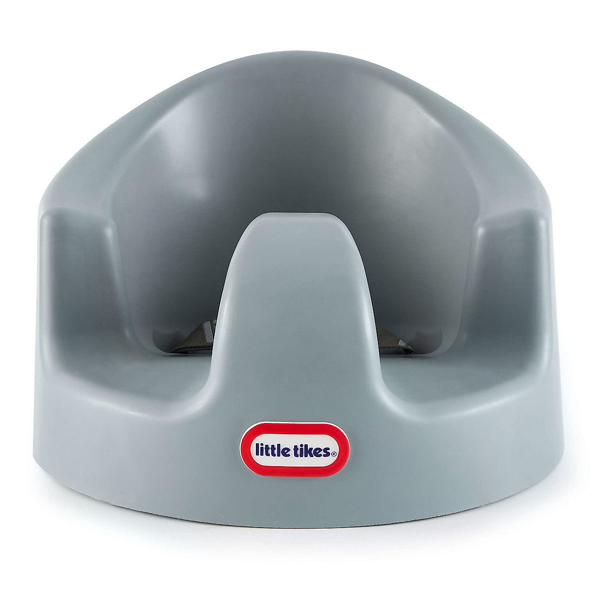 Little Tikes My First Seat Infant Toddler Foam Cushion Floor Support Seat Baby Chair, Grey