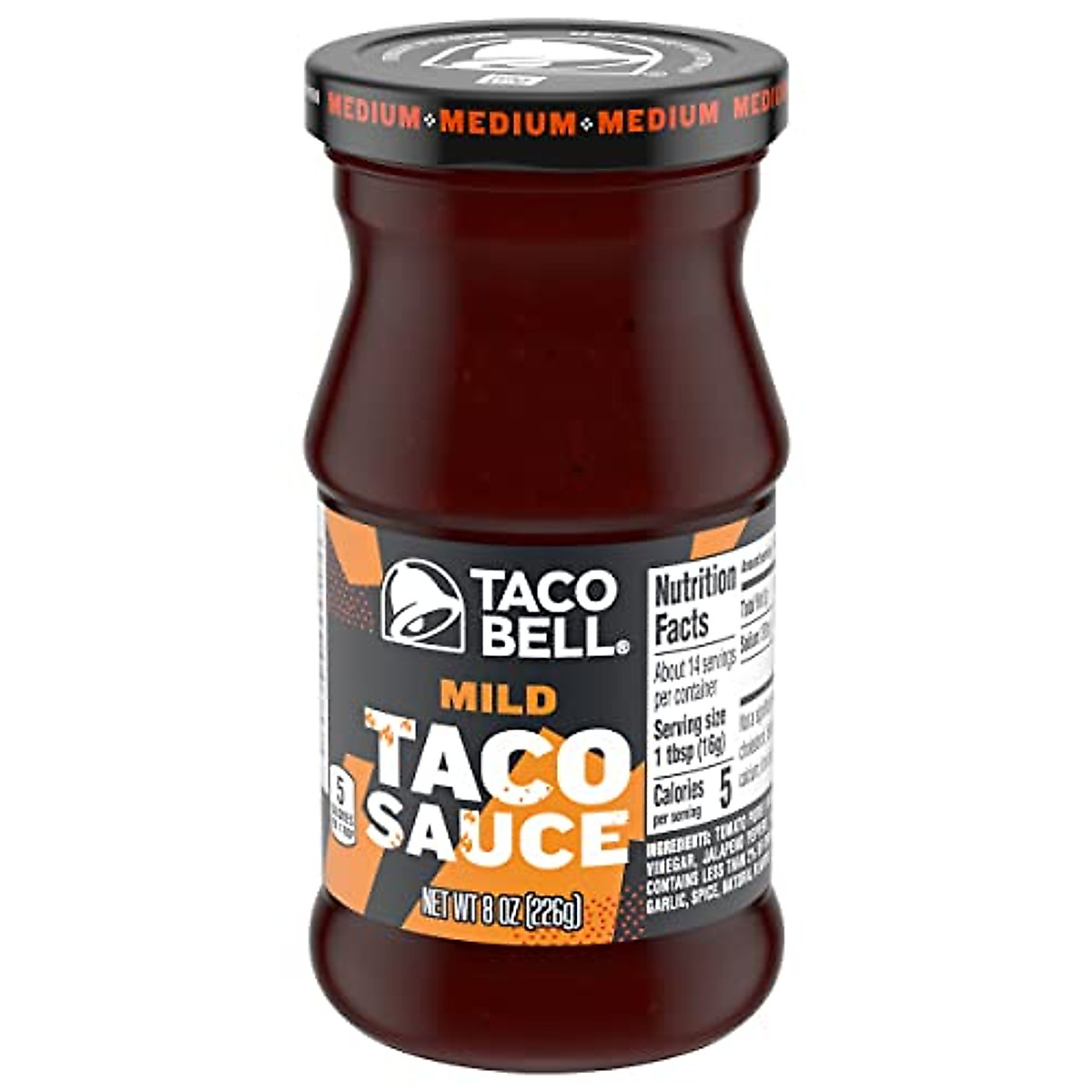 Taco Bell Mild Taco Sauce (8 oz Bottle)
