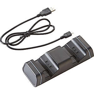 Verbatim Dual Controller Charger Compatible with Xbox Series X, Series S, One X, One S Includes 2 Pack Rechargeable Battery Packs