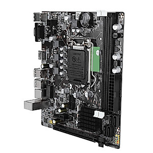 Desktop PC Motherboard,DDR3 Motherboard for Intel B75,LGA 1155,DDR3 1066/1333/1600/1866MHz,6 Channel Audio,PCI E X16 /USB 3.0/SATA 3.0/RJ45//VGA Interface,Support I3 I5 I7 CPU