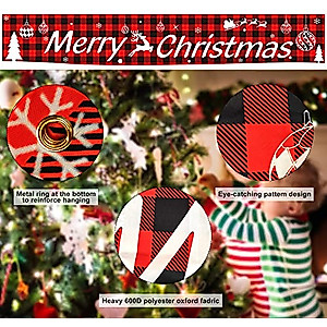 Merry Christmas Banner Christmas Decorations Merry Christmas Yard Sign Decor for Home Indoor Outdoor Party Decor Supplies