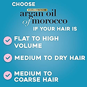 OGX Argan Oil of Morocco Extra Strength Shampoo & Conditioner, 2 Pack