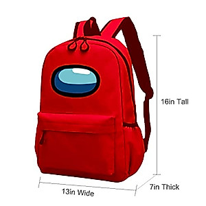 Laptop Backpack, Boy Backpack Red Bookbags Gamer Laptop Schoolbags，for Boy Girl College School (2022 New Red)