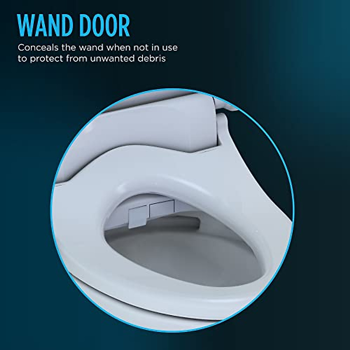 TOTO SW2043R#01 C200 Electronic Bidet Toilet Cleansing Water, Heated Seat, Deodorizer, Warm Air Dryer, and PREMIST, Round, Cotton White