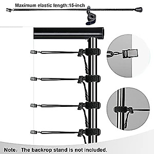 Lidlife 10 x 10 ft White Backdrop Background for Photography, Wrinkle-Resistant Photography Backdrop Background with 4 Backdrop Clip, Polyester Fabric Chromakey White Screen for Video Studio Photo