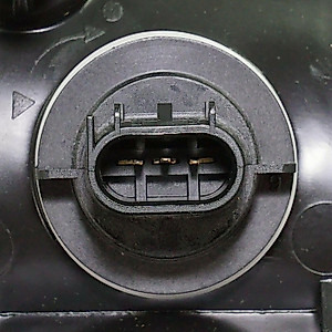 HDOZTOJI Headlight Halogen Right Passenger Side Clear Lens Chrome Interior Lens Driving Head Light Headlamp for Ram 1500 Classic 2019-2021 1500/2500/3500 2013-2018