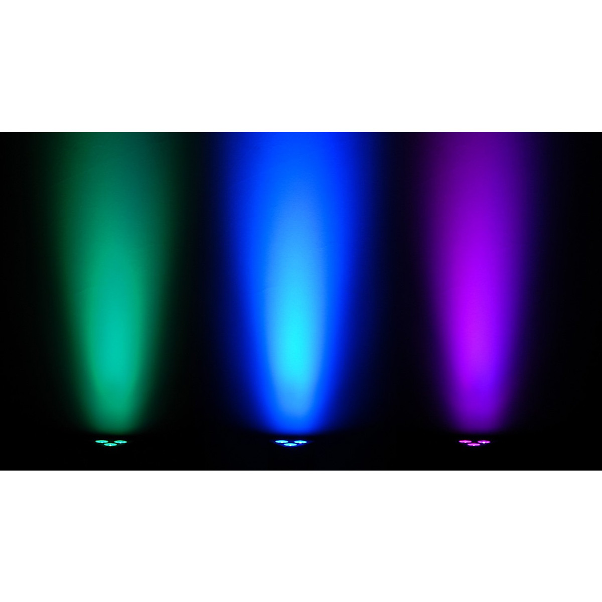 CHAUVET DJ EZwedge Tri Battery-Operated Tri-Color LED Wash Light w/Infared Remote Control