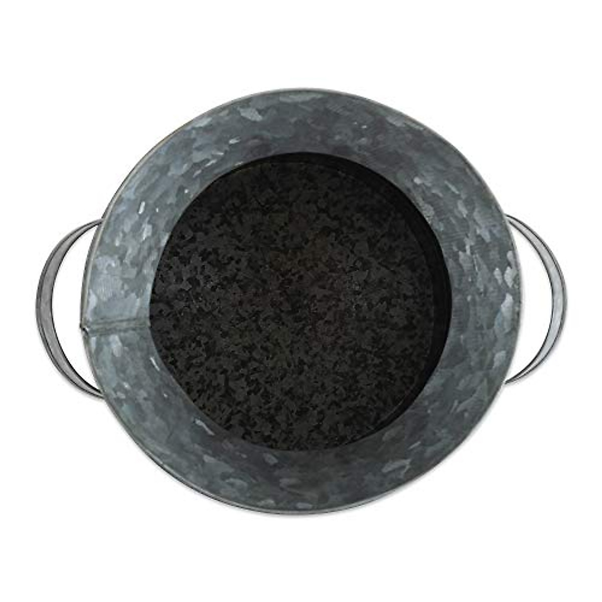 DII Galvanized Metal Decor, Rustic Farmhouse, Milk Can, Silver