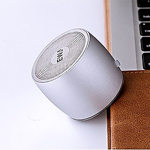 EWA Portable Wireless Mini Speaker with Passive Subwoofer, Enhanced Impactive Bass, Tiny Body Loud Voice, Minimalism Design, Perfect Speaker for Sports, Travel and Home.A103