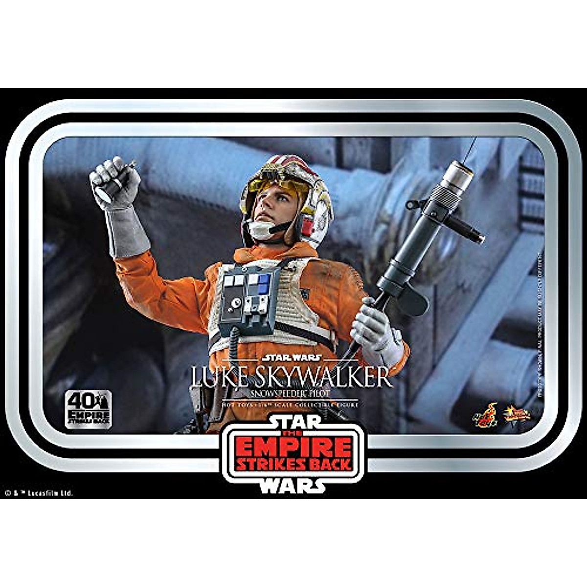 Hot Toys Star Wars The Empire Strikes Back 11 Inch Action Figure 1/6 Scale - Luke Skywalker Snowspeeder Pilot 906711