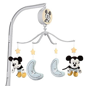 Lambs & Ivy Disney Baby Moonlight Mickey Mouse Musical Baby Crib Mobile Soother