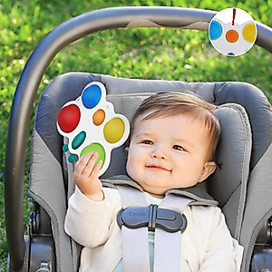 Pop Fidget Toys Handheld Game for Teens, Push Bubble Light up Puzzle Game Machine & Best Gifts for Kids, Quick Push Games Educational Sensory Toys, Stress Relief Party Favors Toy Age 3 -12