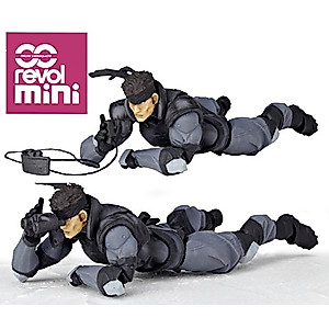 Kaiyodo Revoltech Yamaguchi Mini Action Figure #001: Metal Gear Solid: Solid Snake