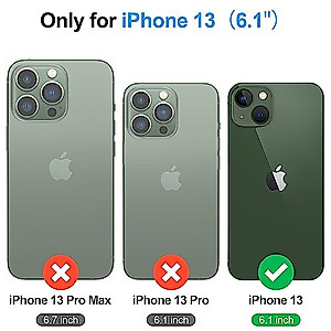 Antsturdy iPhone 13 Wallet case with Card Holder for Women Men,【RFID Blocking】 iPhone 13 Phone case PU Leather Flip Folio Shockproof Cover with Strap Zipper Credit Card Slots,(Purple)