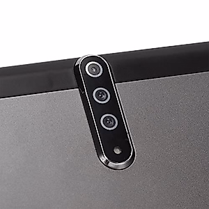 Dual Band Tablet, 2.4G 5G WiFi Support 10 Black Gray Tablet Dual Speakers IPS Screen Dual SIM Slots 3GB RAM 32GB ROM for Desktop (US Plug)