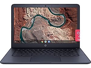 HP Chromebook 14-db0033dx 14" AMD A4-9120C 4 GB 32 GB eMMC Ink Blue (renewed)