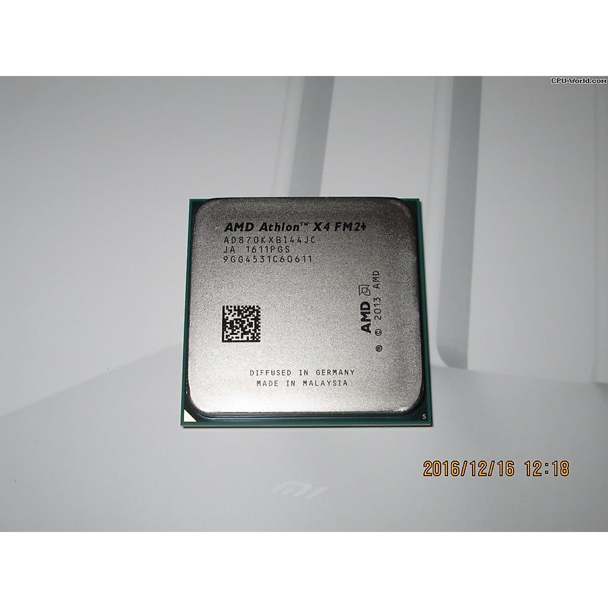 AMD Athlon X4 870K CPU Used 4-Core 4-Thread Desktop Processor 3.9 GHz 4M 95W Socket FM2+