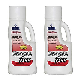 Metal-Free Pool Chemical 2 x 1 Liter by Natural Chemistry