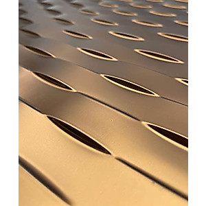 Retro-Art 3D Backsplash Wall Panels for Kitchen, Pack of 10, Geometric Woven Pattern in Bronze Gold, PVC, 24.5 x 18.5, Cover 31.48 sq.ft. 703526