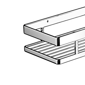 Shower Caddy Shelf, Stainless Steel Bathroom Corner Shelf No Drilling Corner Bath Organizer with Non Marking Adhesives for Home