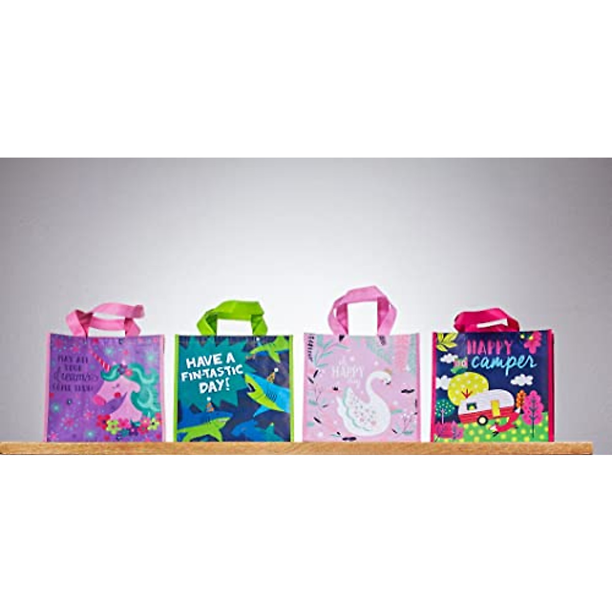 Stephen Joseph Kids' Think Happy, Gray, Large