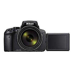 Nikon COOLPIX P900 16MP Zoom Digital Camera with 83x Optical Zoom, Built-in Wi-Fi and NFC (Black) (Renewed)
