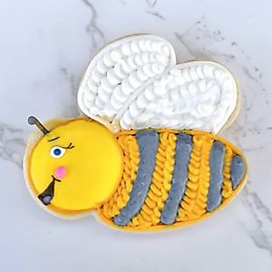 Cute Bee Cookie Cutter, 3" Made in USA by Ann Clark