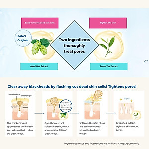 FANCL [Official Product] Mild Cleansing Oil - 100% Preservative Free, Clean Skincare for Sensitive Skin [US Package]