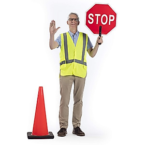 NYOrtho Reflective Vest For Walking - Highly Visible & Breathable Mesh Safety Vest Reflective -Lightweigh - Sweat-Free - ANSI/ISEA Class 3