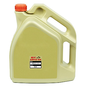 Hybsk Transparent Oil Change/Service Reminder Stickers 2"x2" Premium Quality 200pcs Clear PET Oil Change Stickers (Black)