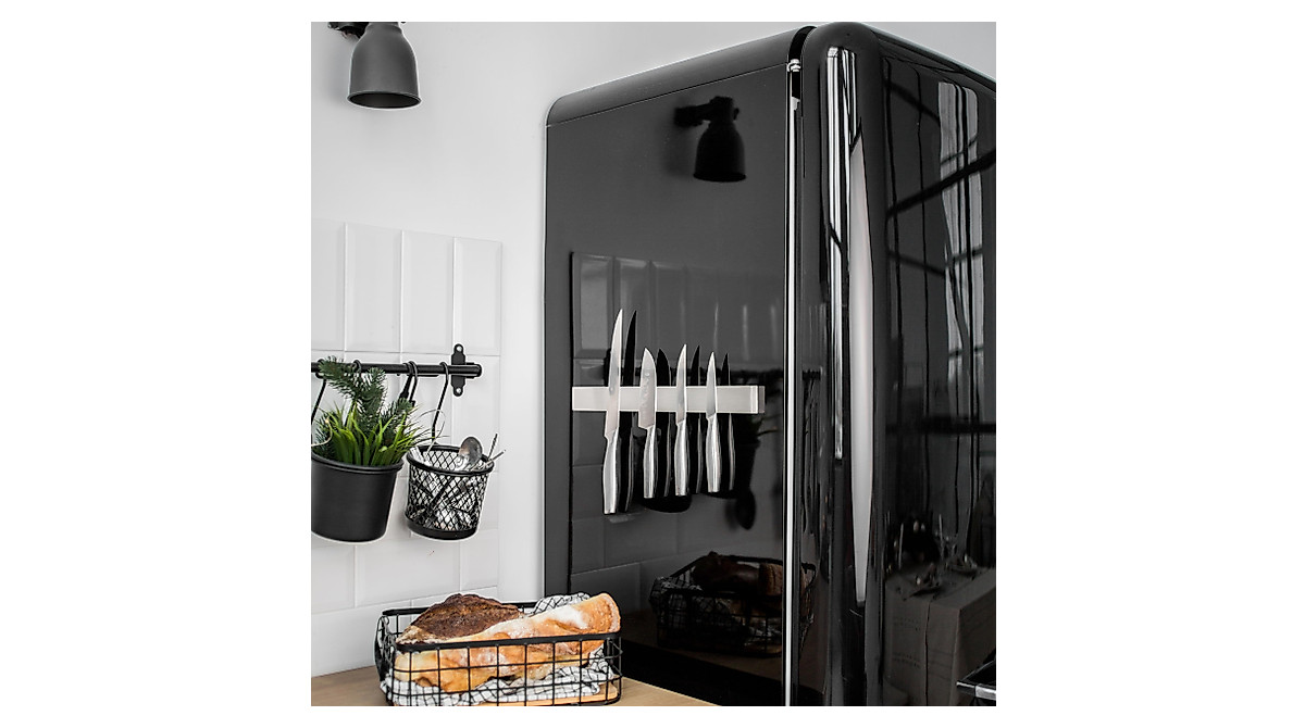 Hamletoff 16" Magnetic Knife Holder - Easy Fridge Mount