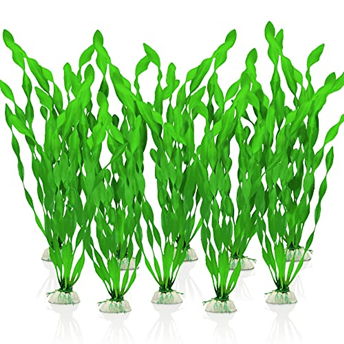 JOR Artificial Vallisneria Spiralis Plant, Aquarium Decor, Create Aquatic Forest, 10-Pcs