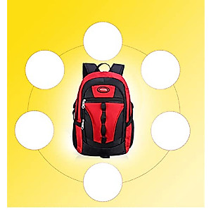 School Backpack Travel Bag for Men & Women Lightweight Water Resistant Durable Casual Schoolbag