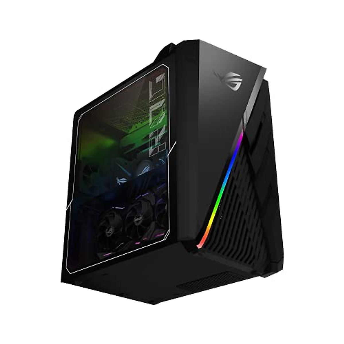 ASUS ROG Strix GA35 Gaming Desktop PC, GeForce RTX 3090, AMD Ryzen 9 5900X, 32GB DDR4 RAM, 1TB PCIe SSD + 2TB HDD, Dual Hot-Swap SSD Bays, ROG Scope & Chakram, Windows 11 Professional, GA35DX-XH999